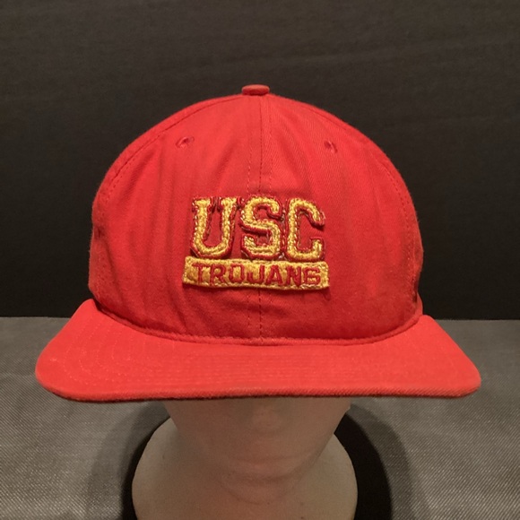 New Era | Accessories | Vintage Usc Trojans 0 Wool Made In Usa Fitted Hat By New Era 7 12 ...